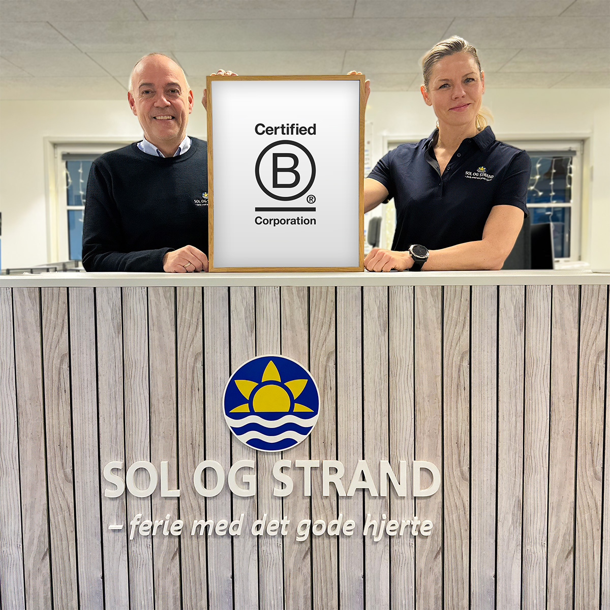 Sol og Strand bliver B Corp-certificeret - blokhus.dk